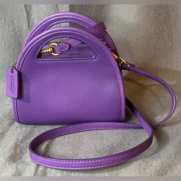 Coach | Bags | Coach Vintage Limited Edition Lavender Mini Half Moon ...